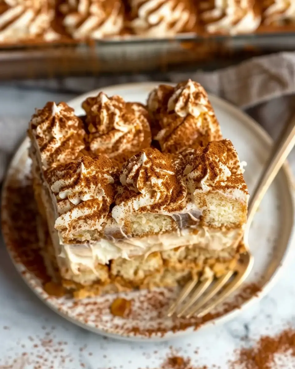 easy biscoff tiramisu