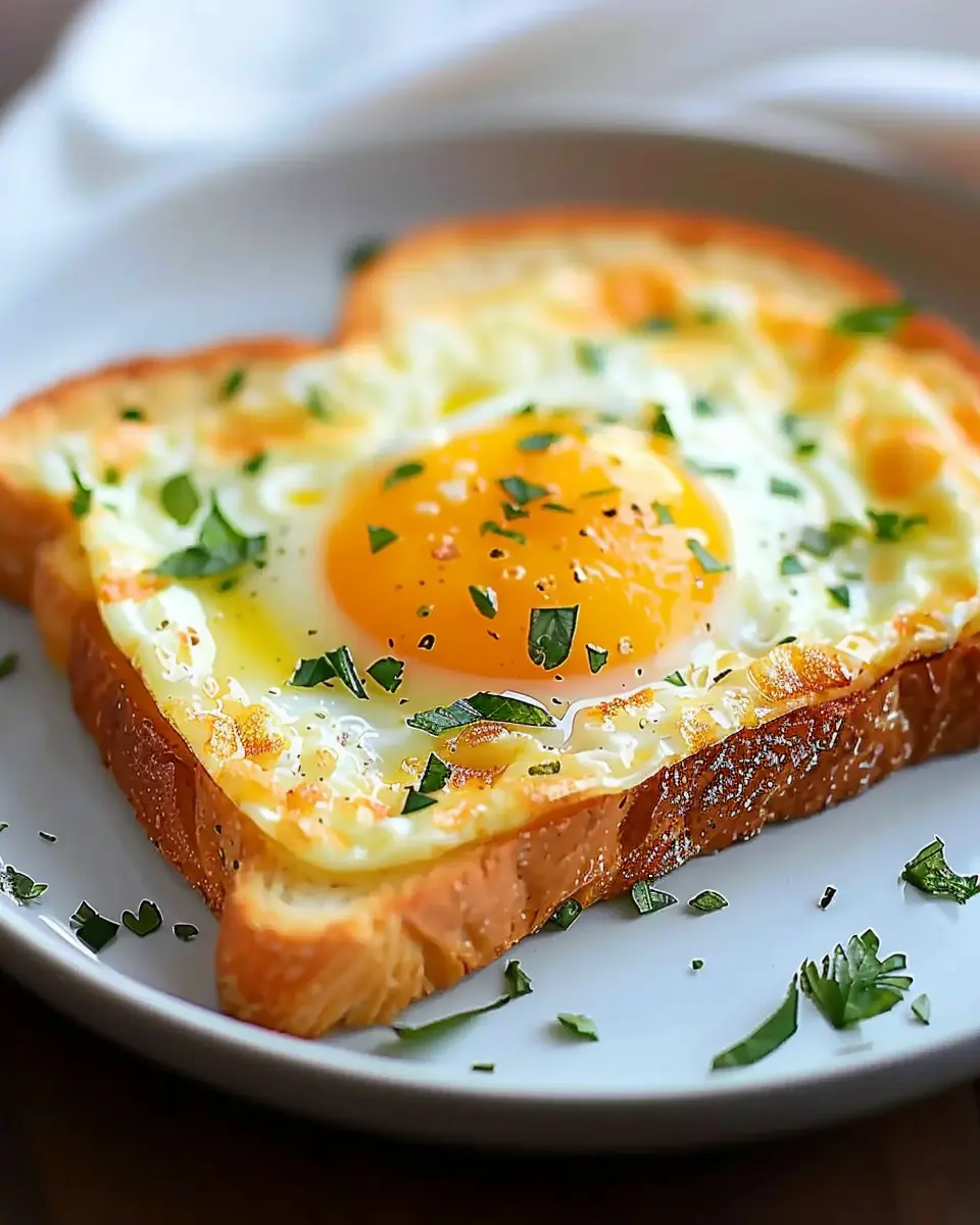 Cheesy Egg Toast
