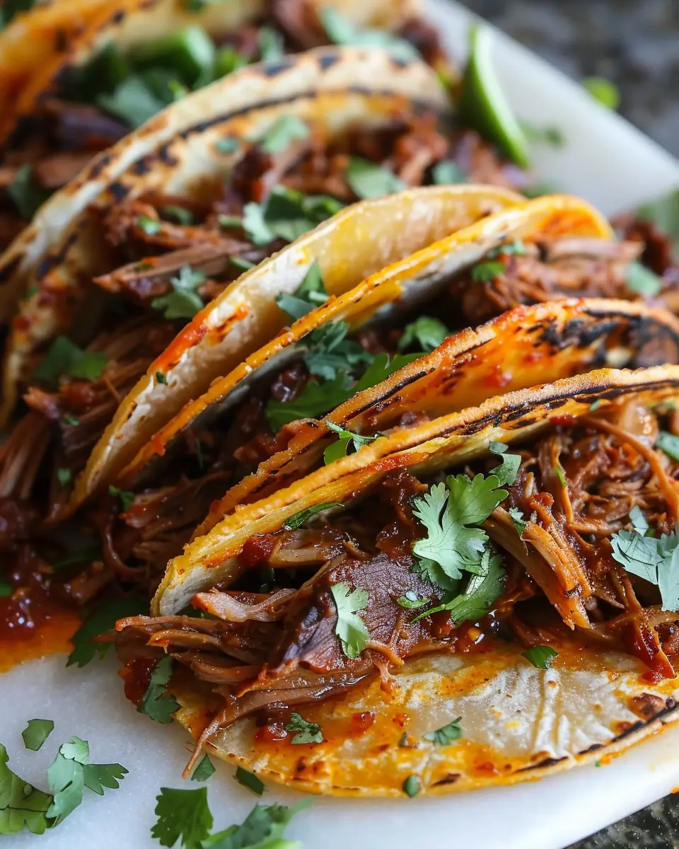 crock pot birria tacos