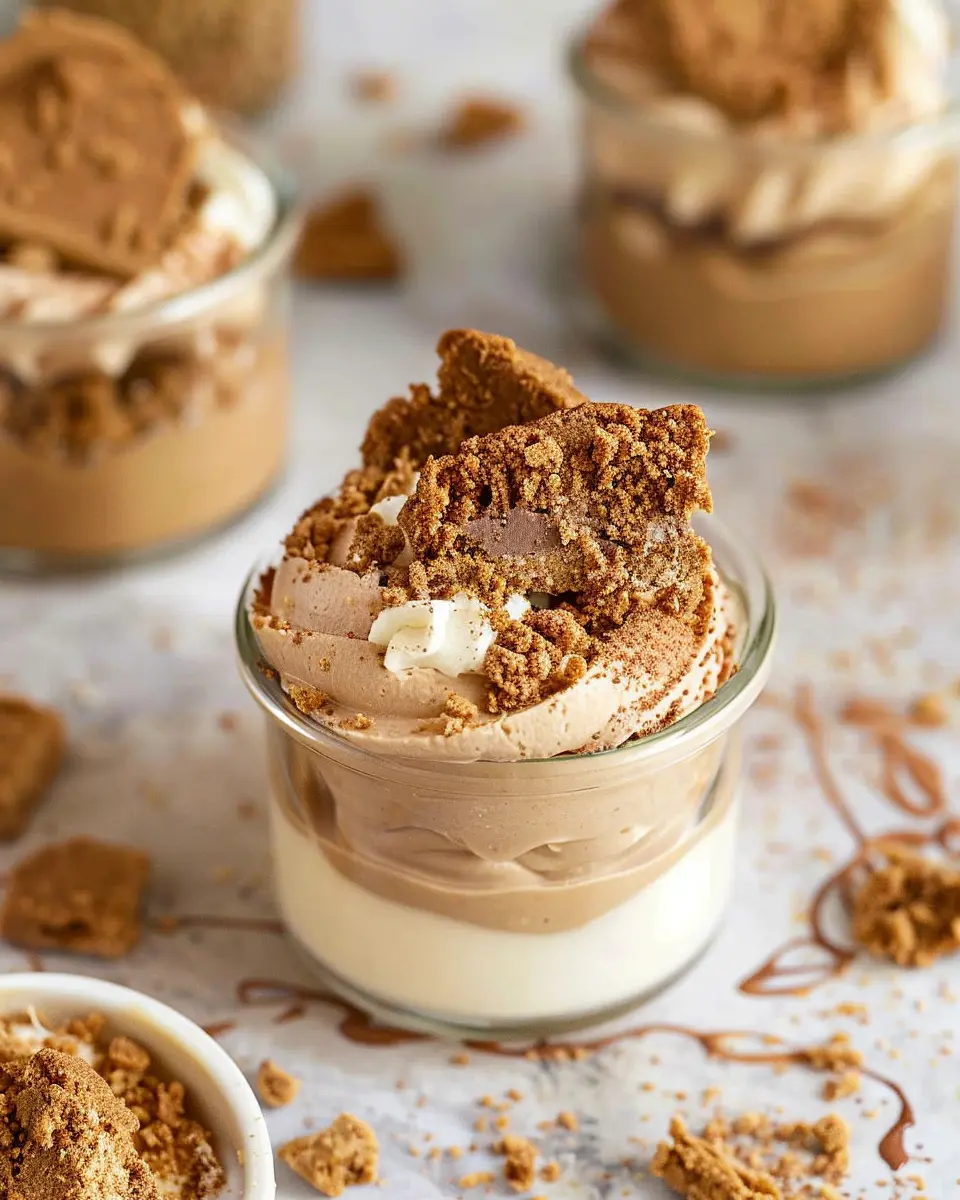 2-Ingredient Biscoff Mousse