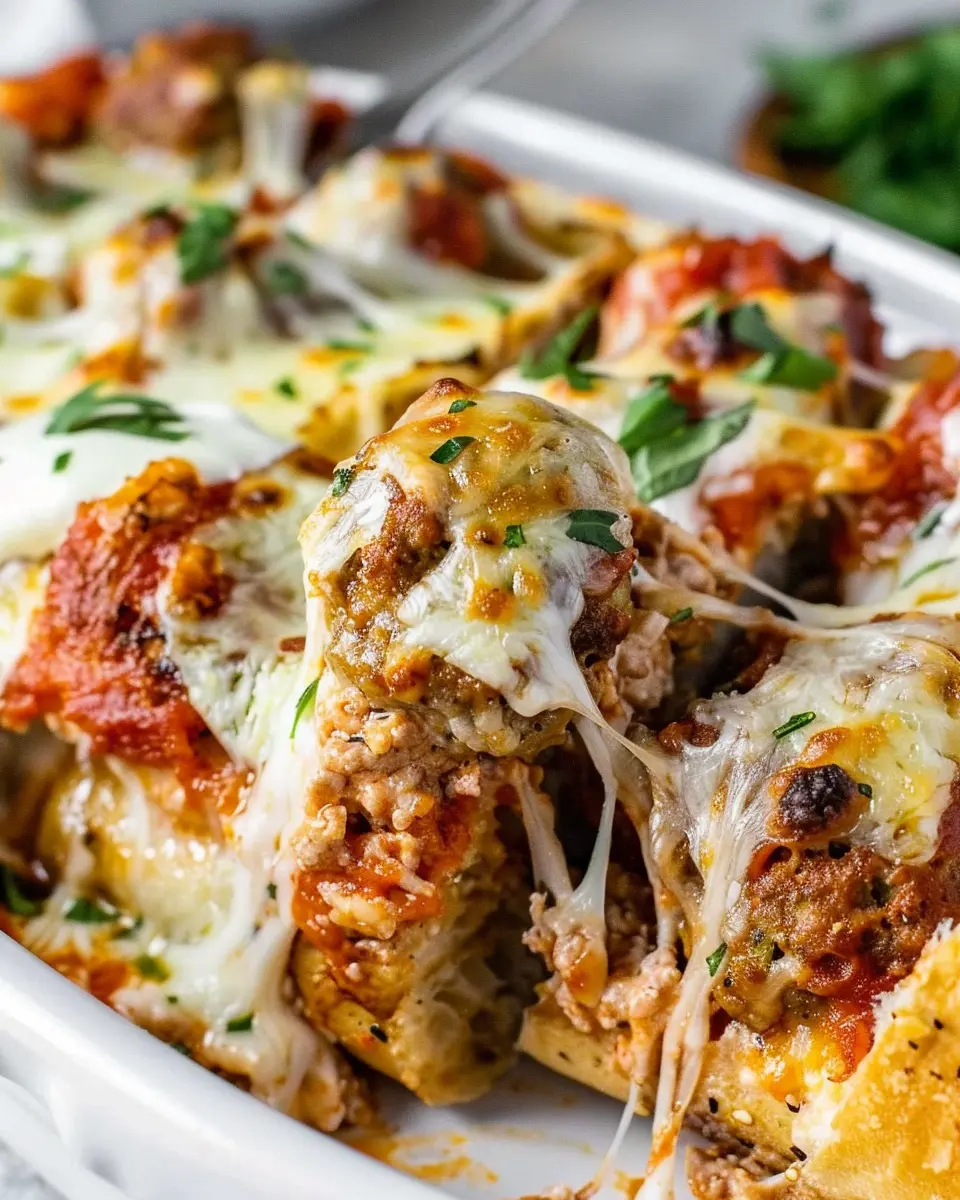 meatball sub casserole