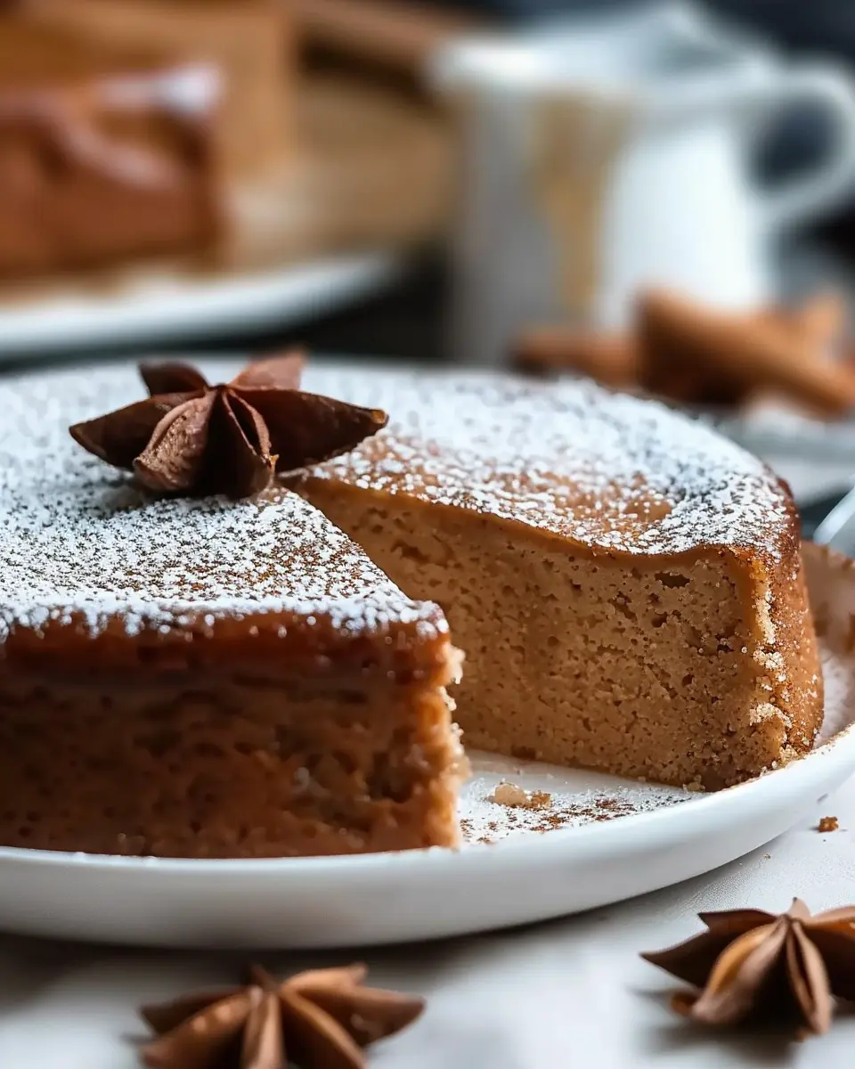 Flourless Chai Spice Cake